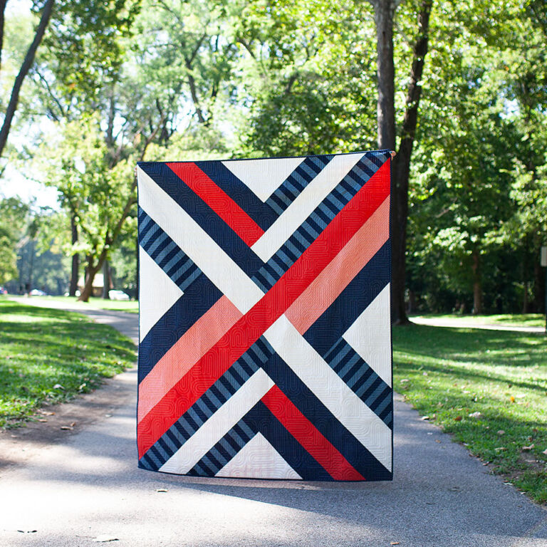 Maypole Quilt Pattern (Download) - Suzy Quilts