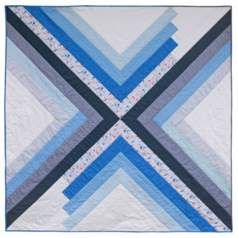 Twisted Ribbons Free Quilt Pattern - Suzy Quilts