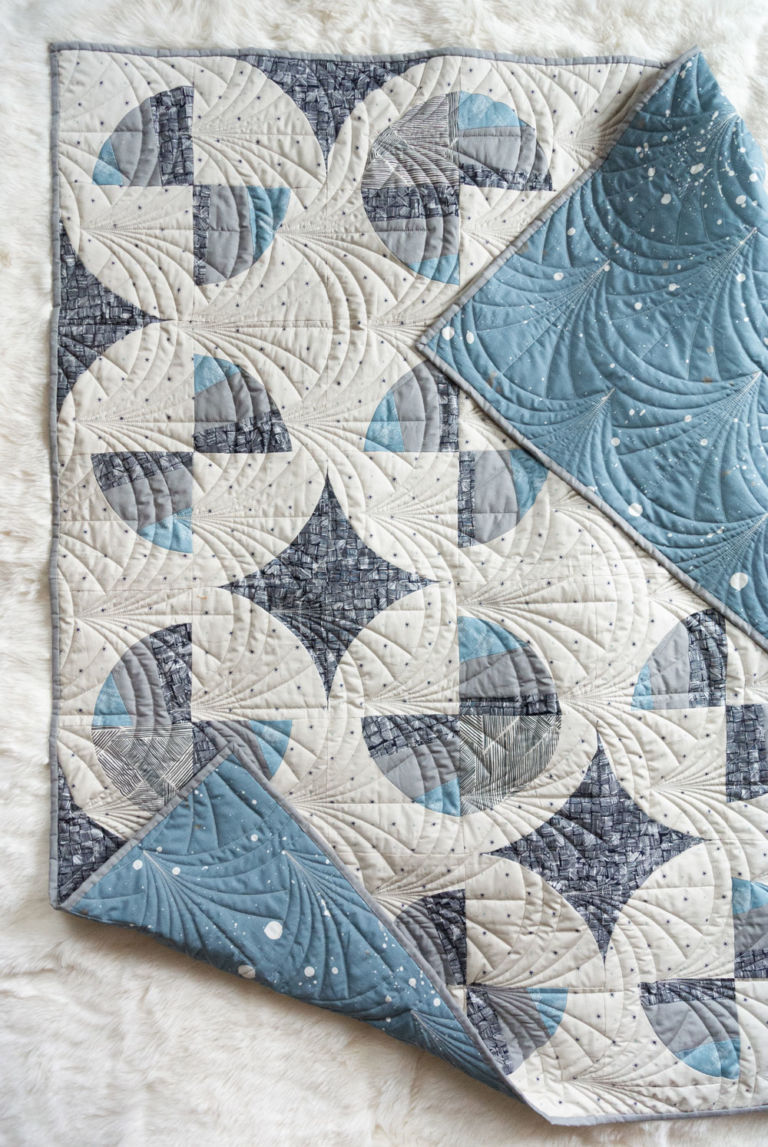 Modern Fans Quilt Pattern (Download) - Suzy Quilts
