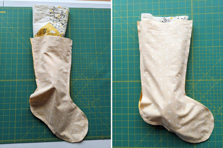 FREE Quilted Christmas Stocking Pattern - Suzy Quilts