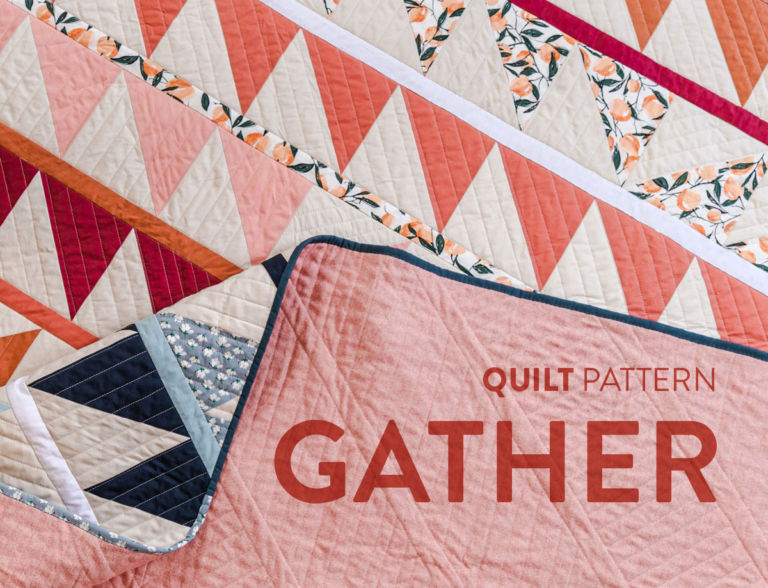 Gather Quilt Pattern: Total HST Madness! - Suzy Quilts