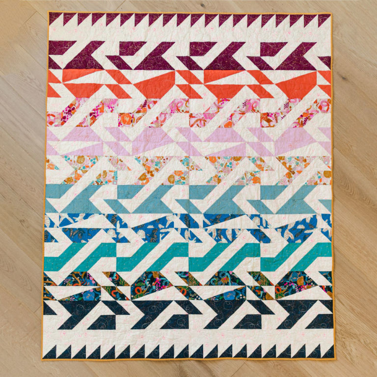 Voyage Quilt Pattern (Download) - Suzy Quilts