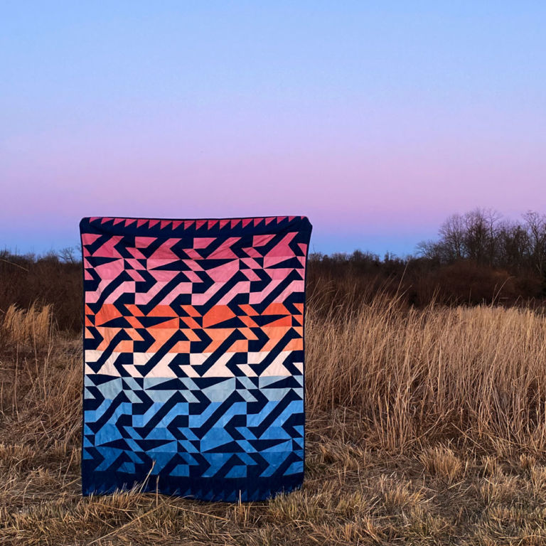 Voyage Quilt Pattern (Download) - Suzy Quilts