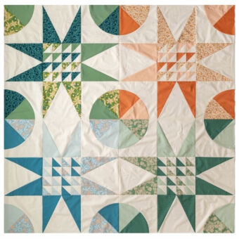 Planetarium Quilt Pattern (Download) - Suzy Quilts