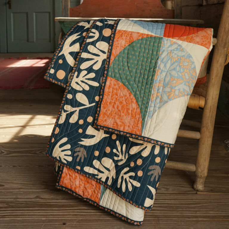 Fronds Quilt Pattern (Download) - Suzy Quilts