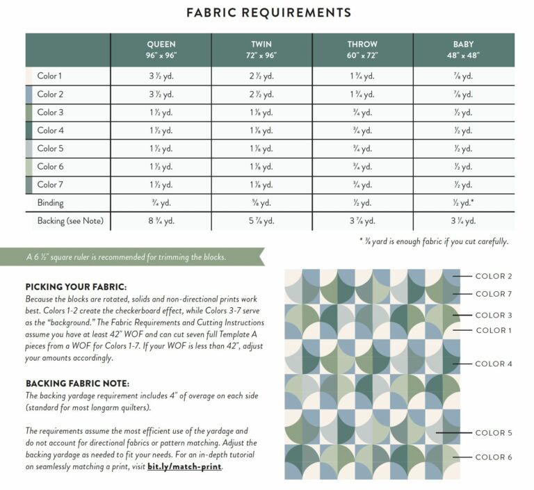 Fronds Quilt Pattern (Download) - Suzy Quilts