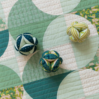 Fronds Pattern Baby Bundle (Download) - Suzy Quilts