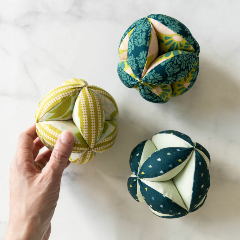 Fronds Pattern Baby Bundle (Download) - Suzy Quilts