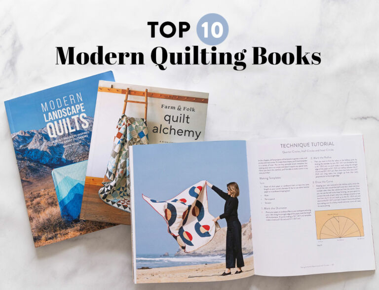Top Ten Modern Quilting Books - Suzy Quilts