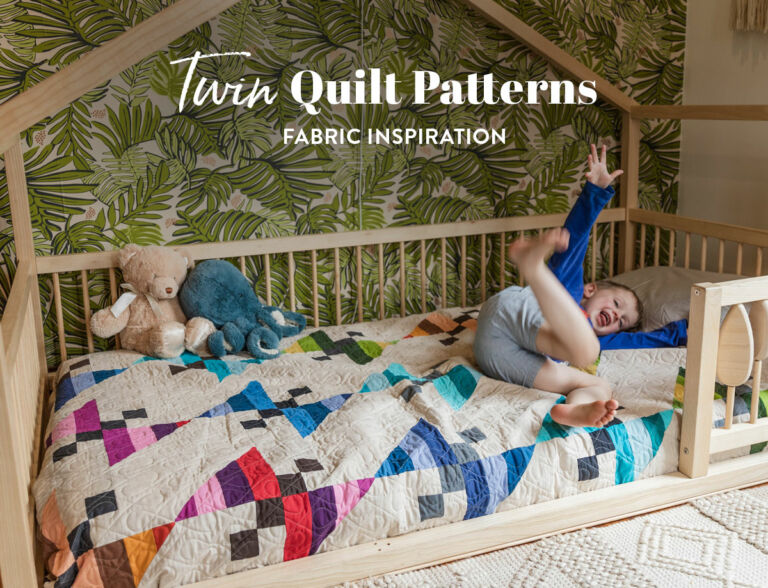 Twin Quilt Patterns: Fabric Inspiration - Suzy Quilts