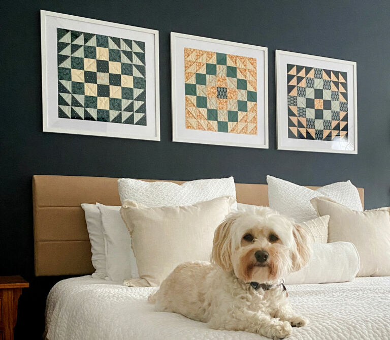 Framed Quilt Block Tutorial Using the Mosaic Quilt Pattern - Suzy Quilts