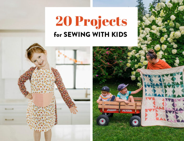 Sewing With Kids: 20 Projects to Make Together - Suzy Quilts