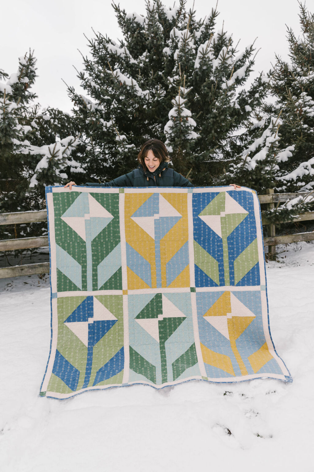 Wildflower Quilt Pattern (Download) - Suzy Quilts