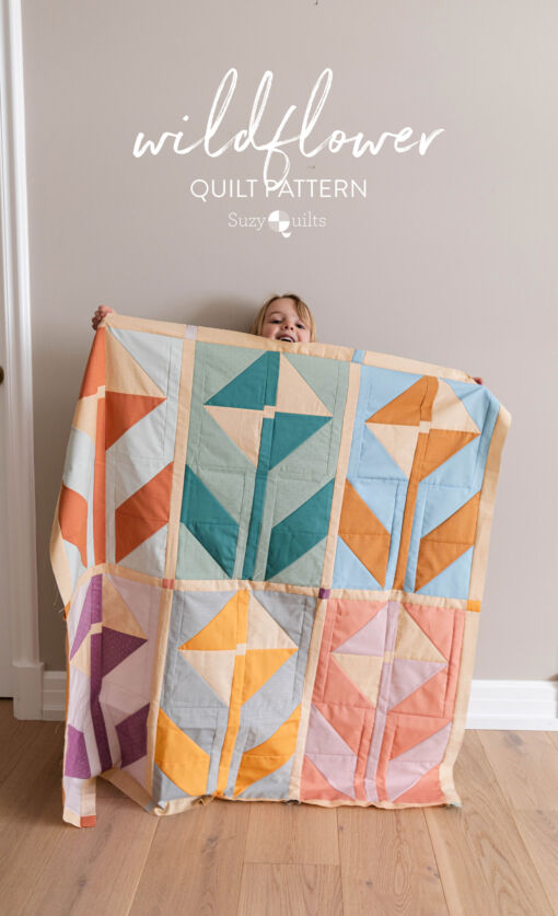 Wildflower Oversized Tote Tutorial - Suzy Quilts