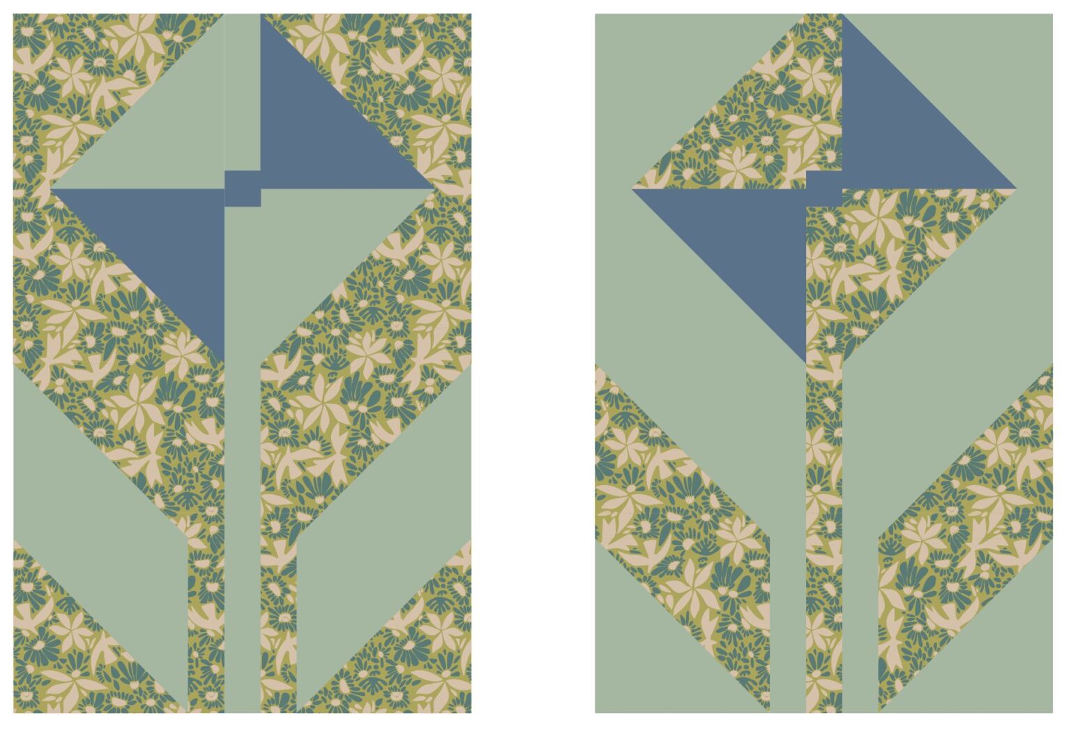 Wildflower Quilt Pattern (Download) - Suzy Quilts