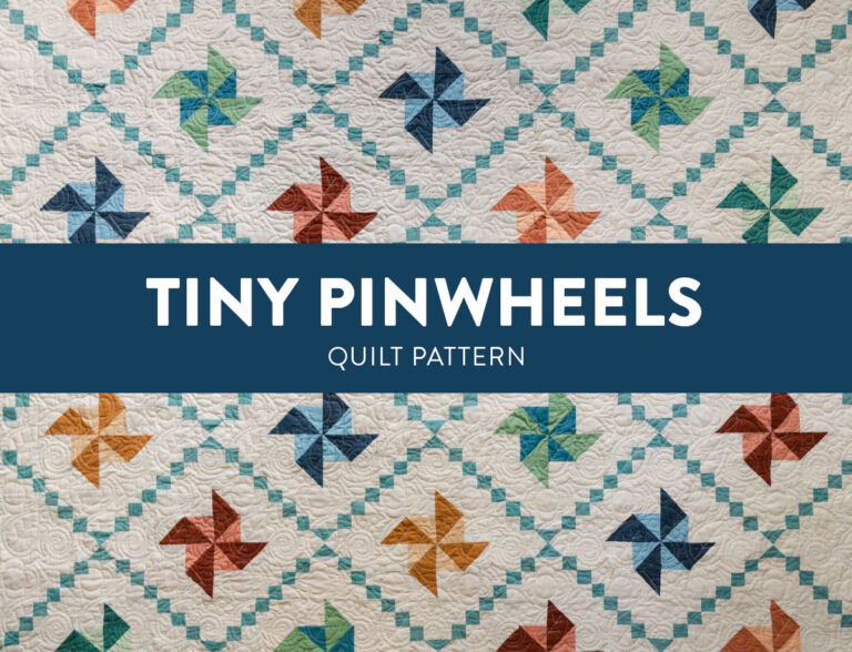 Tiny Pinwheels Quilt Pattern - Suzy Quilts