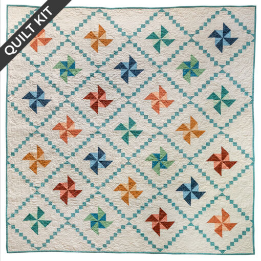 Tiny Pinwheels Quilt Pattern (Download) - Suzy Quilts