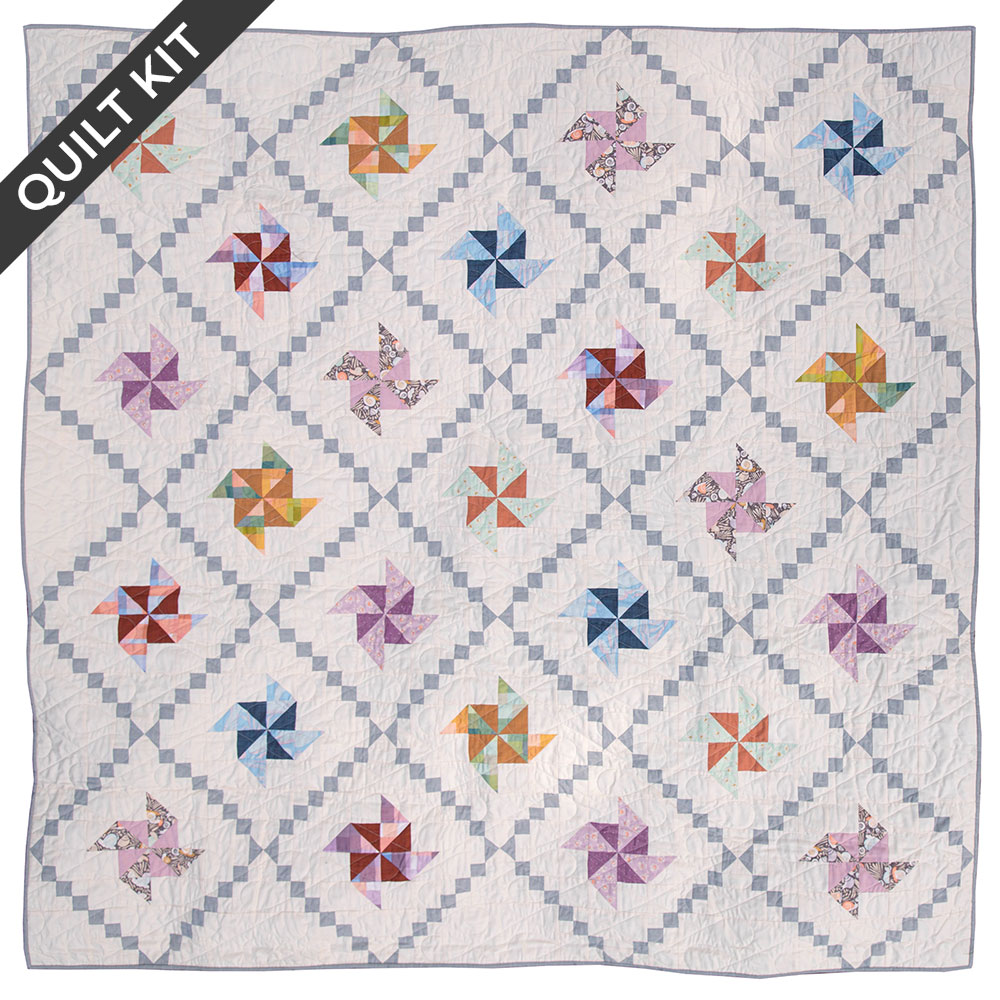 Tiny Pinwheels Quilt Pattern (Download) - Suzy Quilts