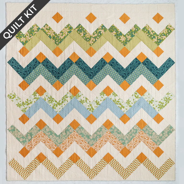 PREORDER Thrive Throw Quilt Kit in Evolve - Suzy Quilts