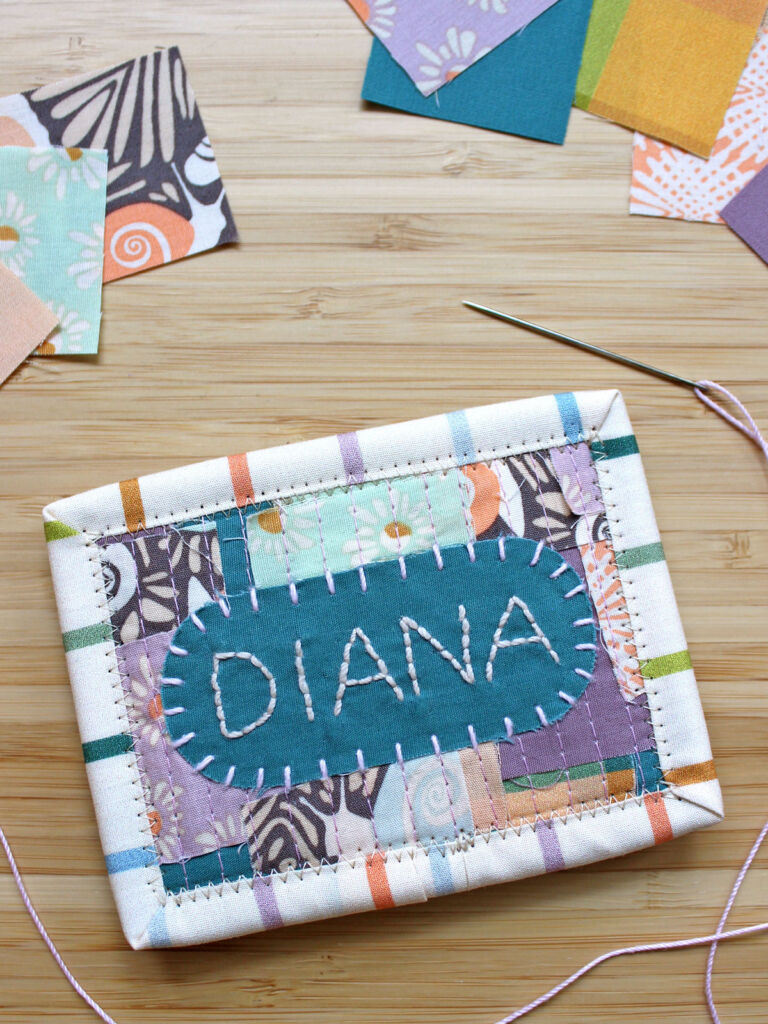 Scrappy Quilt Guild Name Tag Tutorial - Suzy Quilts