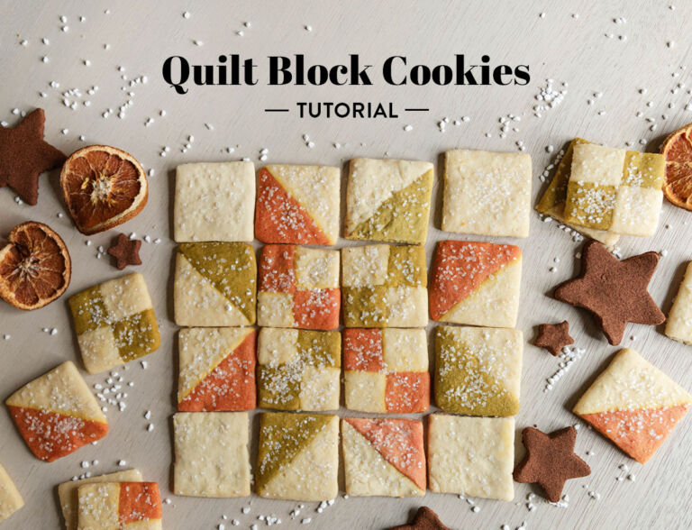 Quilt Block Cookies Tutorial - Suzy Quilts