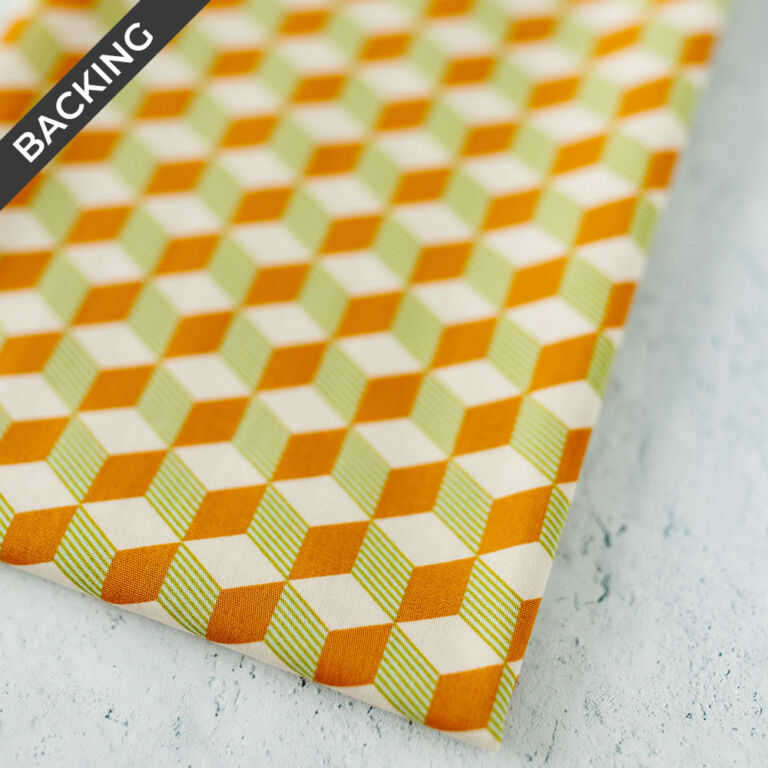 Duval Blocks in Queen Bee - Quilt Backing - Suzy Quilts